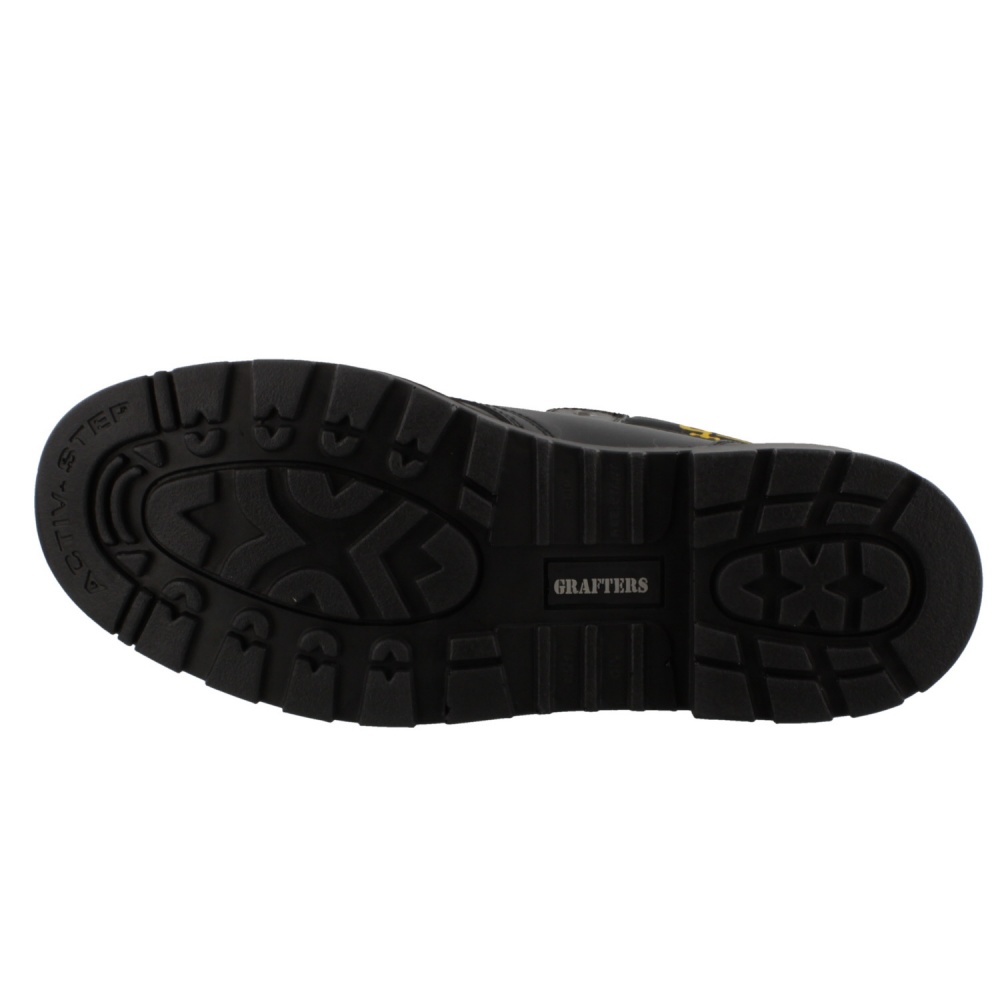 Grafters Apprentice Safety Boot Black - Bigfootshoes